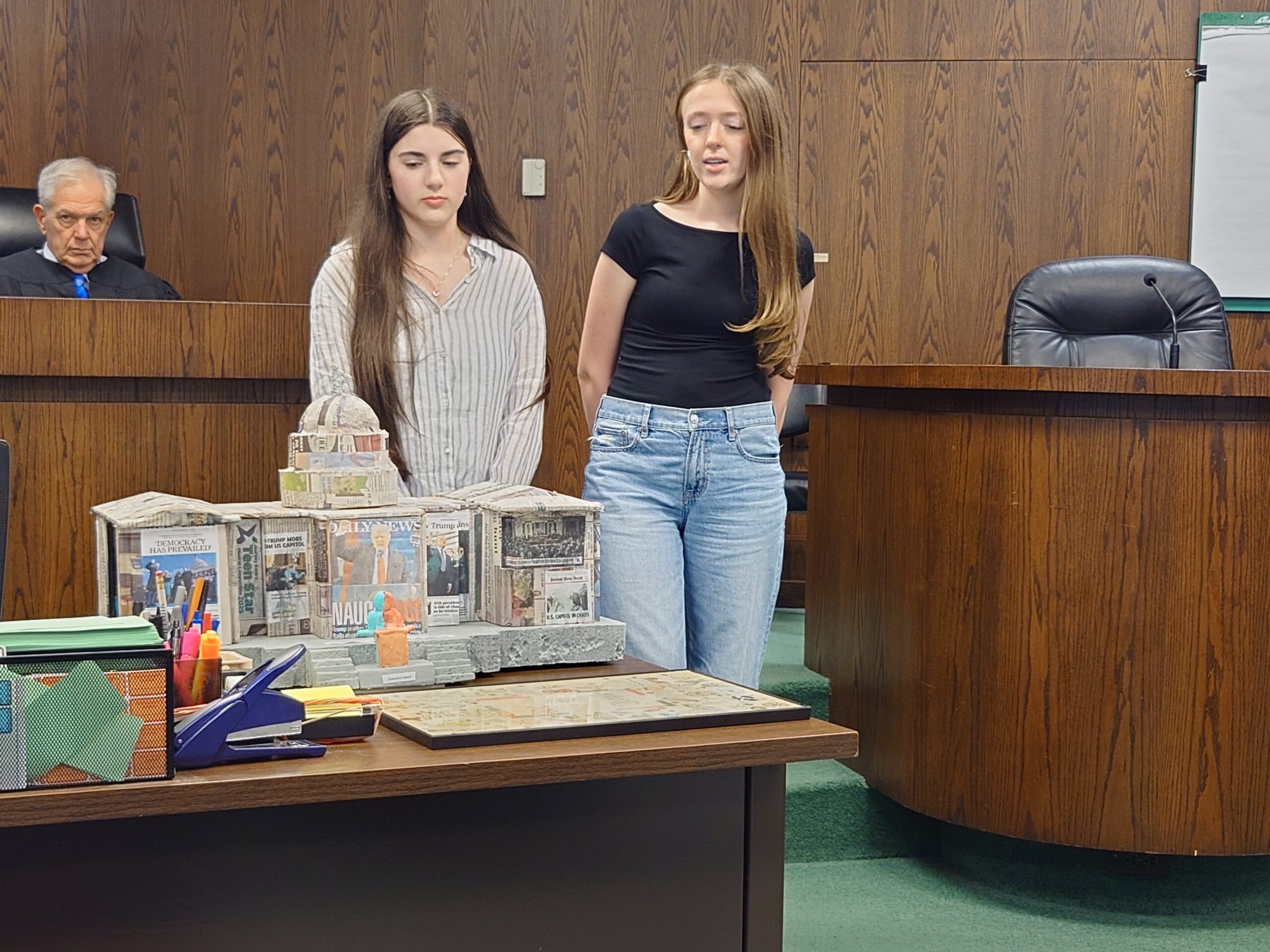 Iris Cresko and Gabrielle Cosentine, of Williamsport Area High School ...